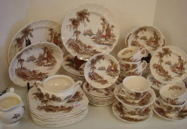 Johnson Bros The Old Mill Dinnerware: