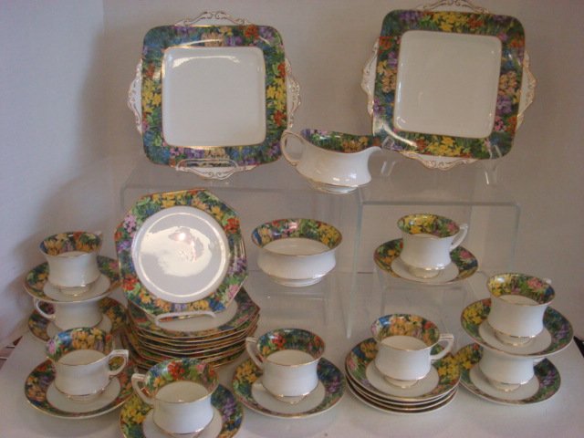 PARAGON CHINA Springtime English Tea Set: