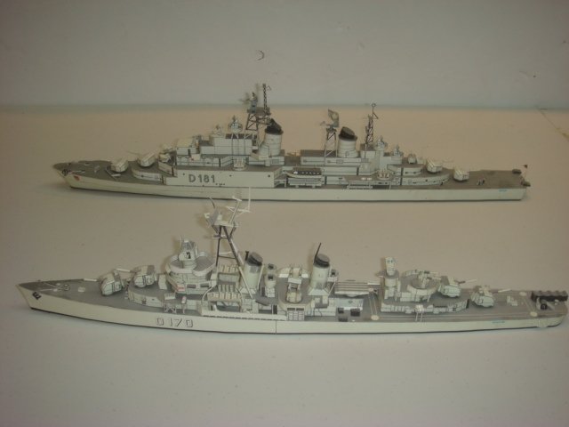 Two Papercraft Models of German Post WWII Destroyers: - Jan 04, 2015 ...