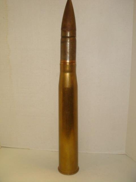 US Army World War II 57MM Anti-Tank Shell:
