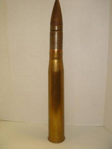 Us Army World War Ii 57mm Anti Tank Shell: