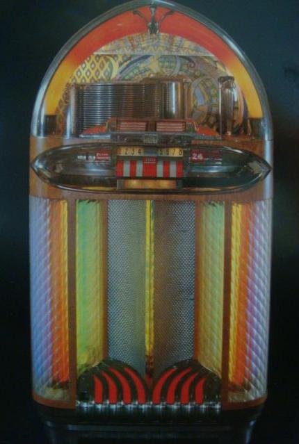 Wurlitzer Model 1100 Jukebox, Plays 78 Rpm Records: