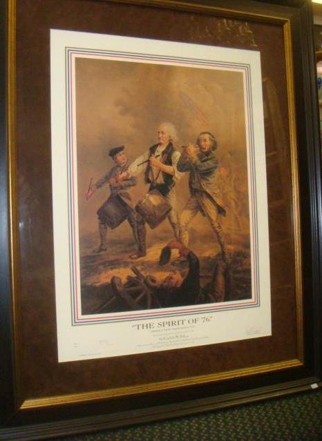 AM WILLARD "Spirit of '76", Numbered Print: