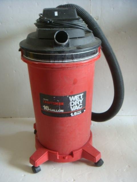 Craftsman Wet/dry Vacuum, Model 113, 16 Gallon: