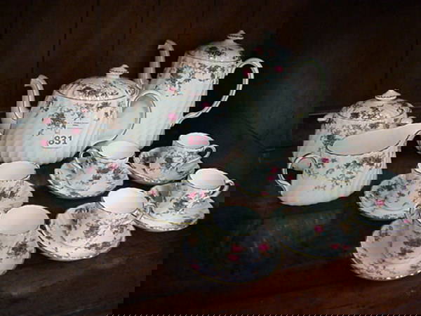 Minton Ancestral Tea And Coffee Set