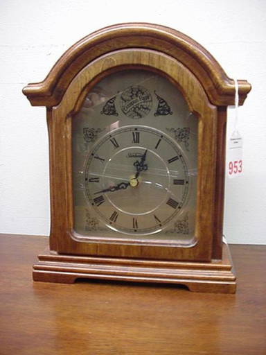 Wood Cased Sunbeam Mantel Clock, Westminster Chime