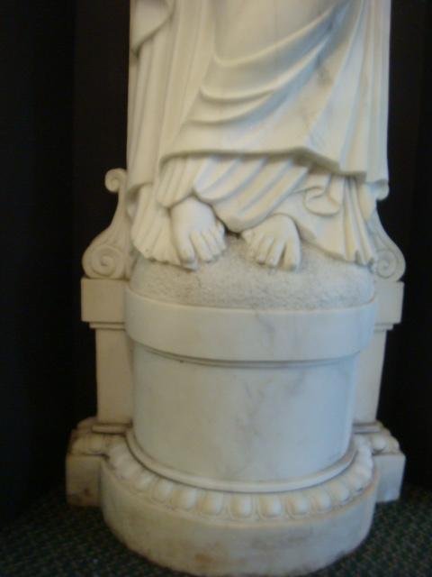 Marble Frieze Greek Nymph CALYPSO Statue: