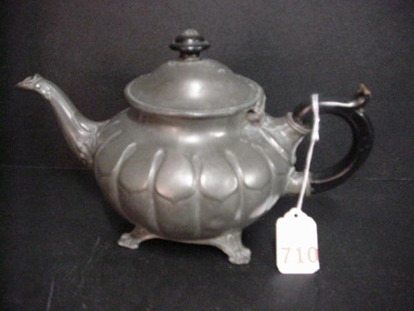 Benjamin Grayson And Son Pewter Teapot