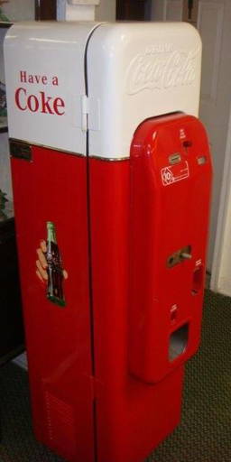 VENDORLATOR VMC Model 44 COKE COLA Vending Machine: - May 30, 2016 ...