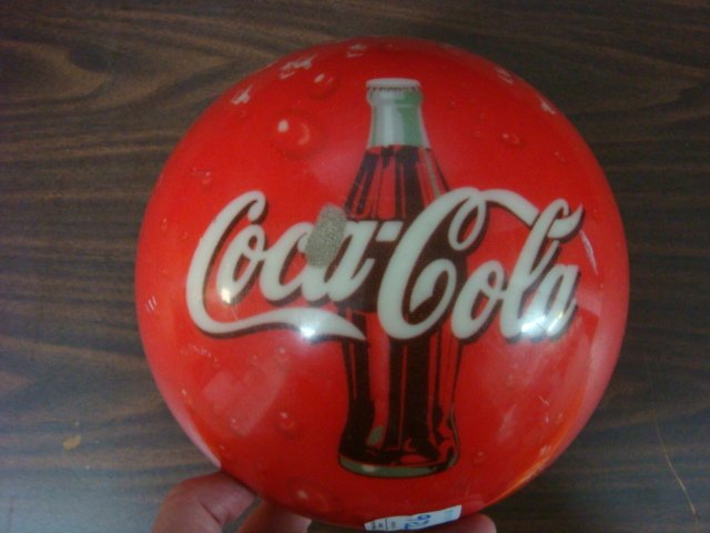 Coca Cola Bowling Ball: