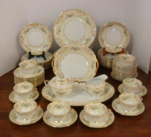 52 Piece Set of NORITAKE Morimura "Delano" Dinnerware: - Aug 07, 2016 ...