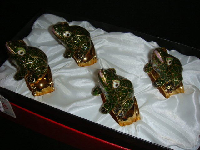 HANS TURNWALD Signature Collection Frog Napkin Rings: - Sep 05, 2016 ...