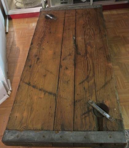 Wooden Ship Hatch Cover: