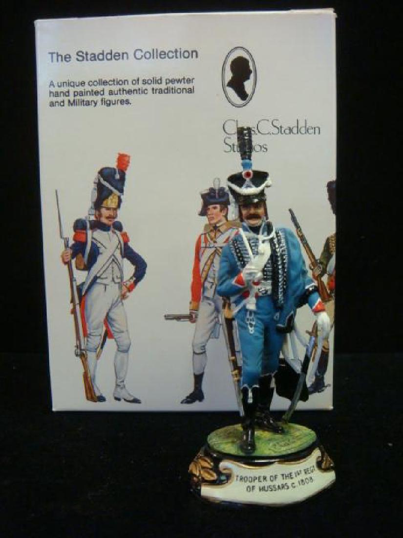 STADDEN Military Figurine 90mm TROOPER, 1st HUSSARS: