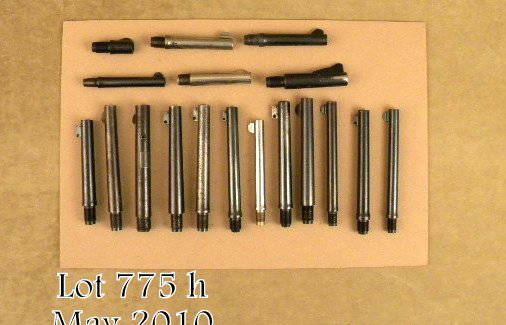 Bonanza Lot Of 18 Misc. Colt Da Revolver Barrels,