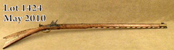 Modern Made Black Powder Flintlock Target Rifle,