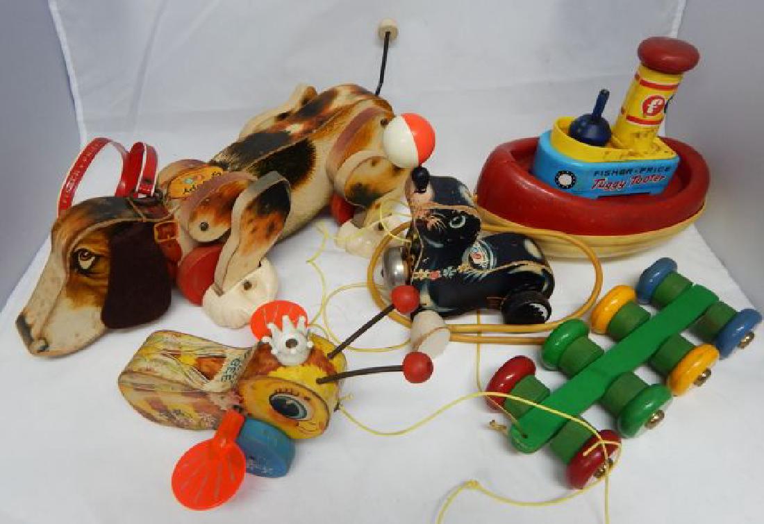 Vintage Pull Toy Assortment