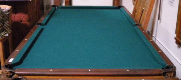 A5 65 Antique Brunswick Pool Table