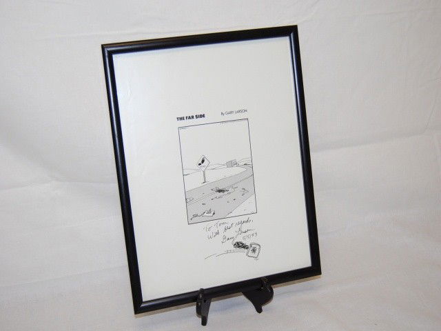 51: "THE FAR SIDE" GARY LARSON LITHO AUTOGRAPHED - Oct 29, 2011 | Don ...