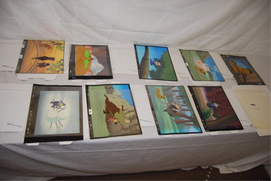 THE ITSY BITSY SPIDER ANIMATION PROD CEL SET-UPS - Oct 29, 2011 | Don ...