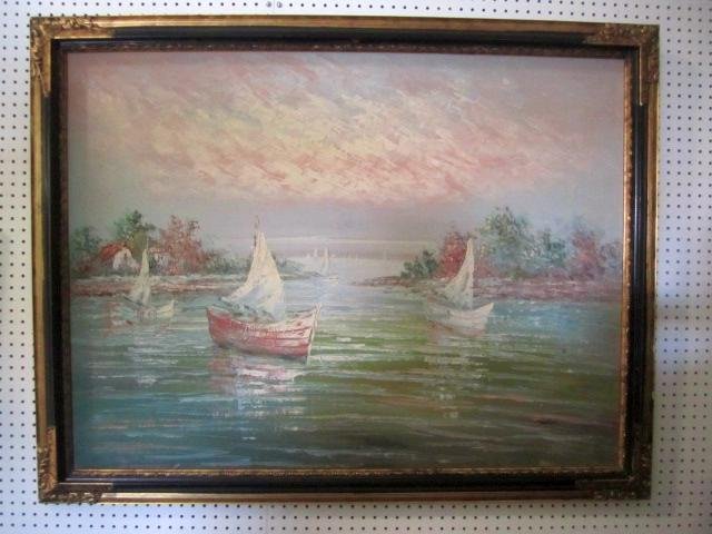 E57 1 Signed "taylor" Oil Painting