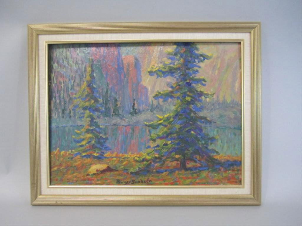 505: A45-5 BIRGER SANDZEN OIL ON BOARD - Jan 01, 2013 | Don Presley ...