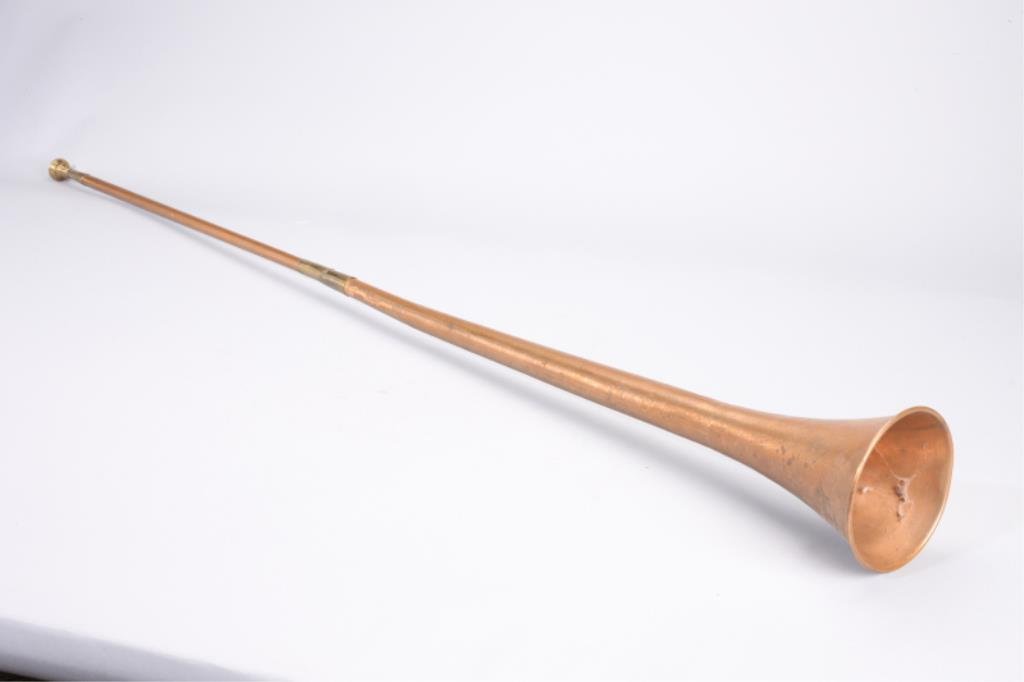 C60-2 COPPER & BRASS COACH HORN