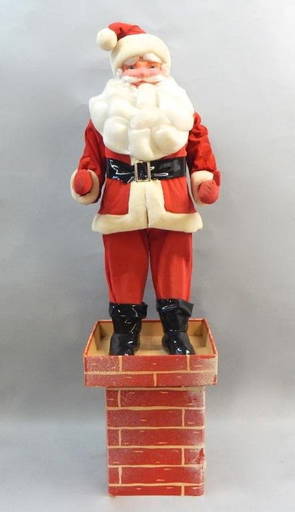 K44-2 VINTAGE LIFE SIZE 7up ADVERTISING SANTA - Nov 01, 2015 | Don ...