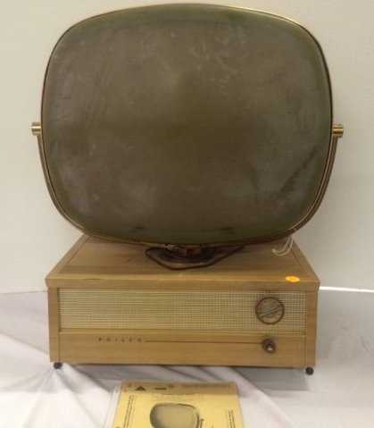 Mid Century Philco Predicta Tv With Original Manual