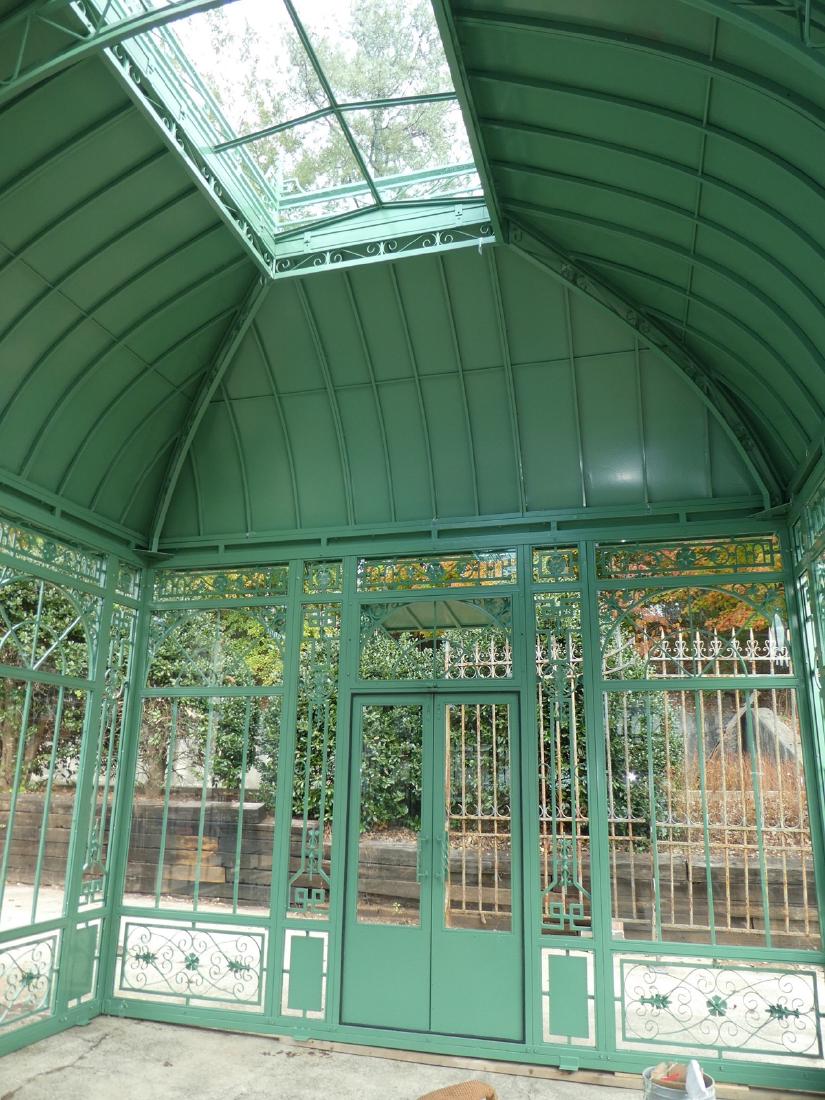 Old World style iron solarium - Apr 07, 2018 | Red Baron Antiques in GA