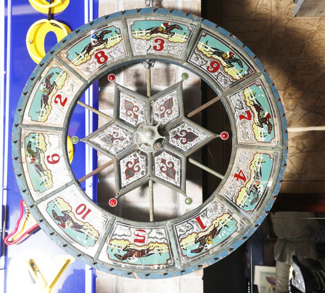 Antique Gambling Wheel