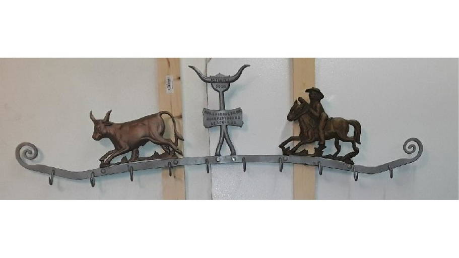 Vintage Meat Rack By Gus Brecht