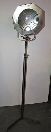Vintage Klieg Light On Stand