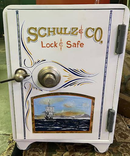 Buy Lock n Safe in White Marked Schultz & Co | Red Baron Antiques in GA