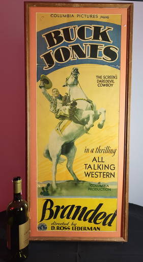 Buck Jones Movie Poster Framed