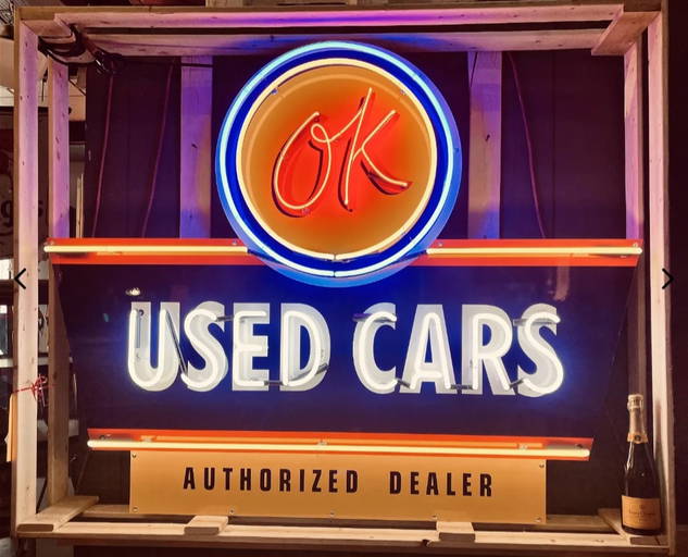 Ok Used Car Neon