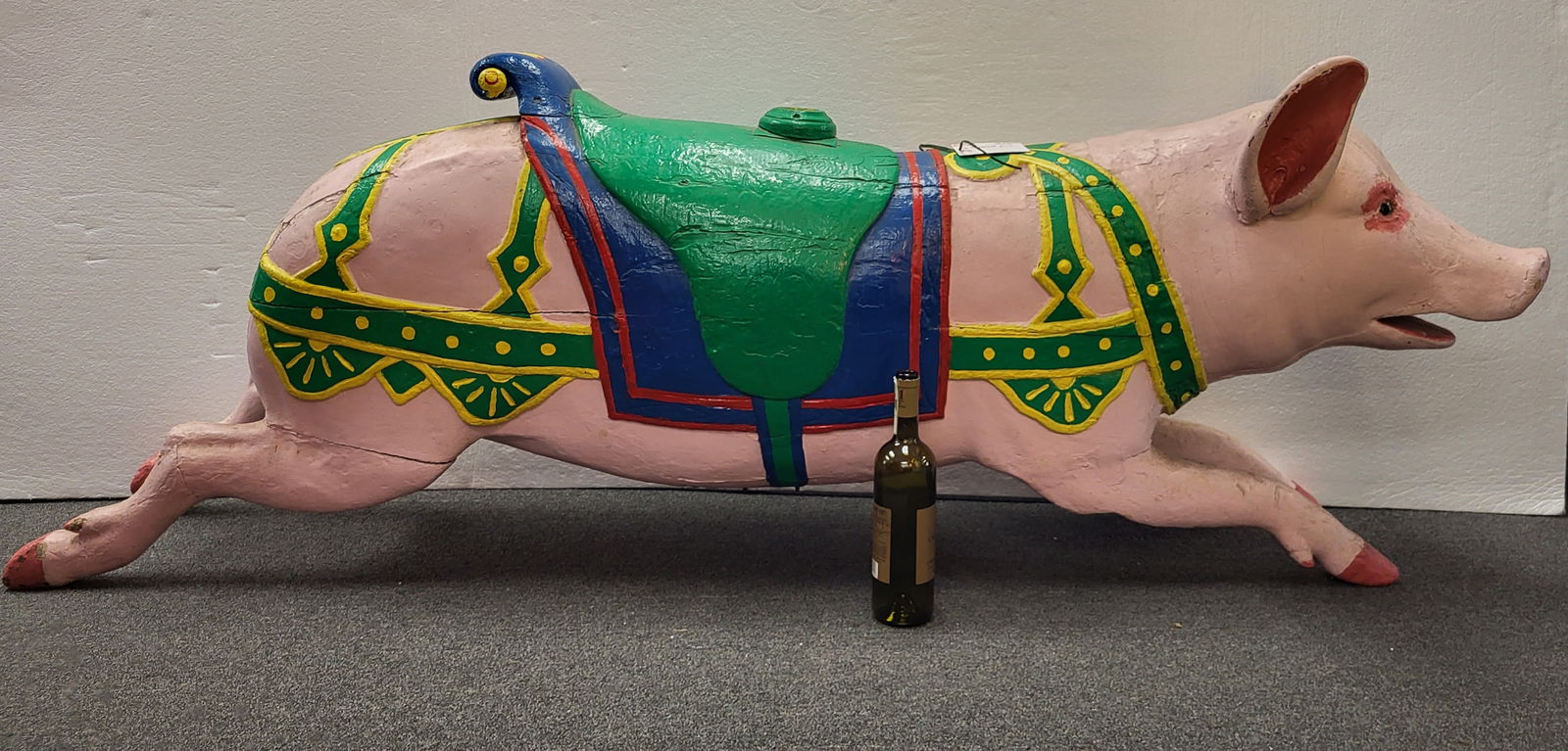 Rare Carousel Pig Auction