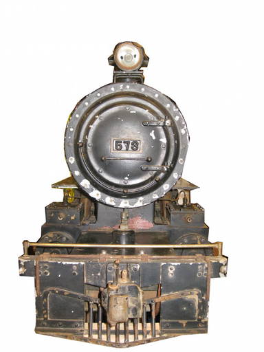 Cast Iron Steam Engine And Tender