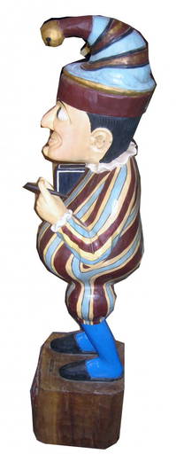 Canadian "punch" Cigar Store Figure