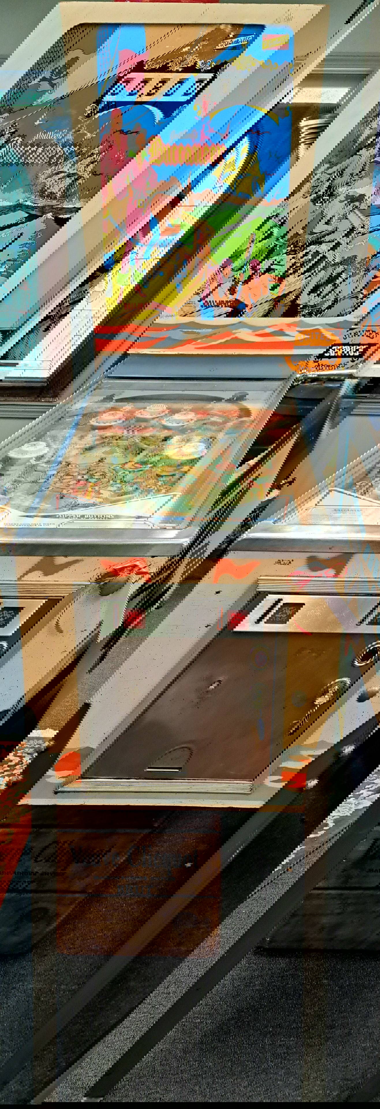 D. Gottlieb Buccaneer Pinball Machine Auction