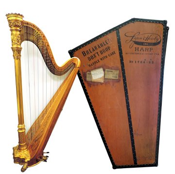 Vintage Lyon & Healy harp