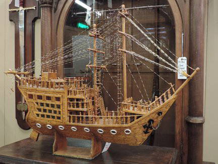 Matchstick Prison Art Of A Pirate Ship,