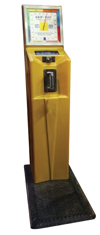 Working "grip Test" Arcade Machine