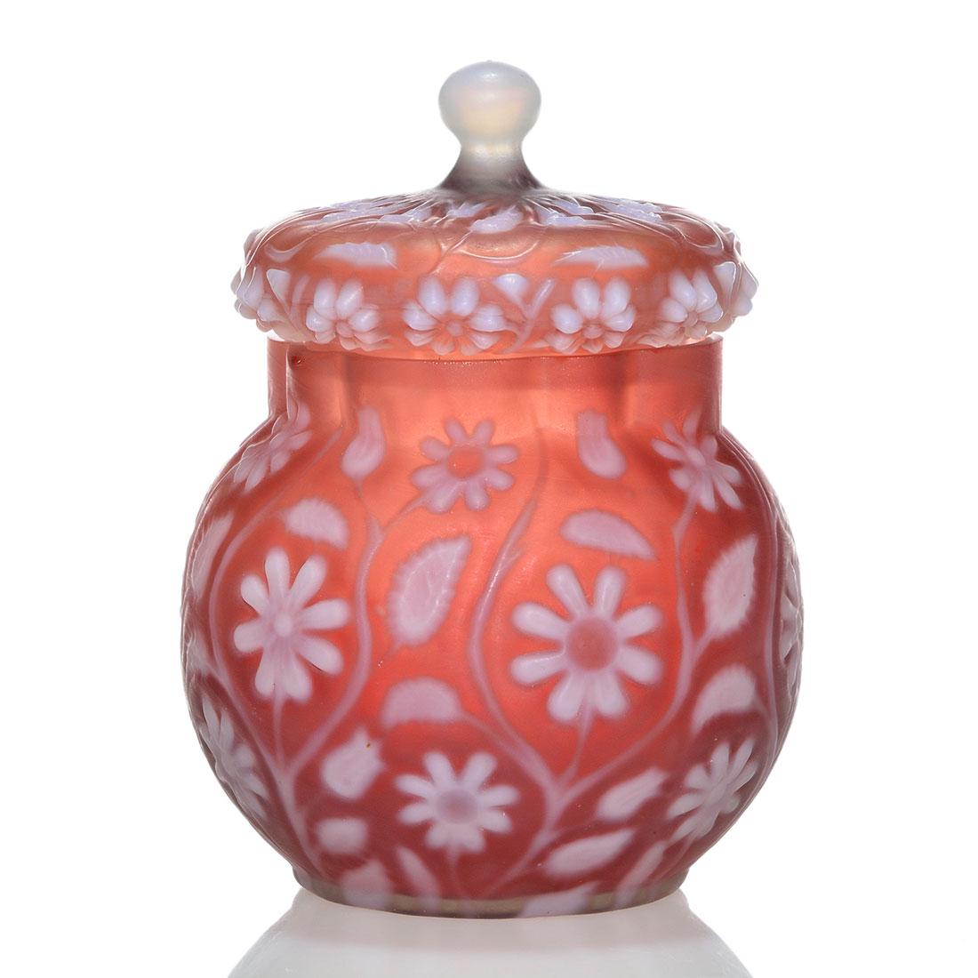 Findlay Onyx Floradine covered sugar, 5 1/2"