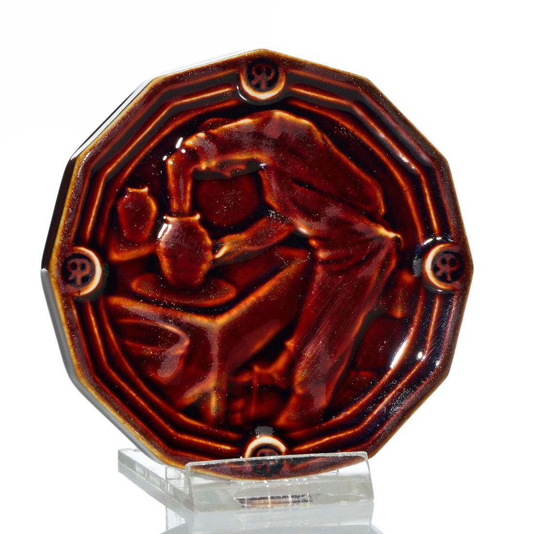 Rookwood 3 1/2" Potter at the Wheel, pw, Coromandel,