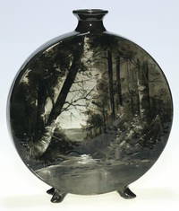 Rookwood Pilgrim flask, scenic, ARV, 1882, 10 3/4" - Jun 06, 2010 ...