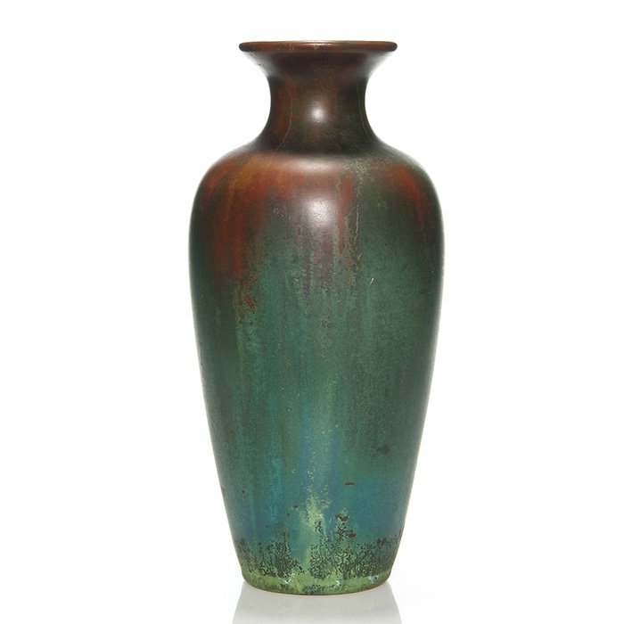 Clewell copper clad Weller vase, fish, seaweed, 8" - Jun 09, 2018 ...