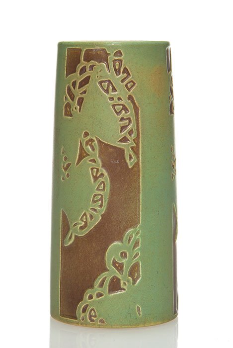 Overbeck Butterfly Vase, Hannah, Elizabeth, 5 3/8"