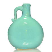Rookwood Pilgrim flask, scenic, ARV, 1882, 10 3/4" - Jun 06, 2010 ...