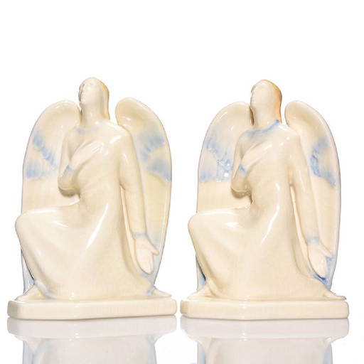 Pr Rookwood Angel bookends, polychrome, 7 inches, 6897 - Feb 07, 2017 ...